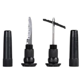 Kit reparatie MUC-OFF Stealth Tubeless Puncture Plug - Black | CrossBike